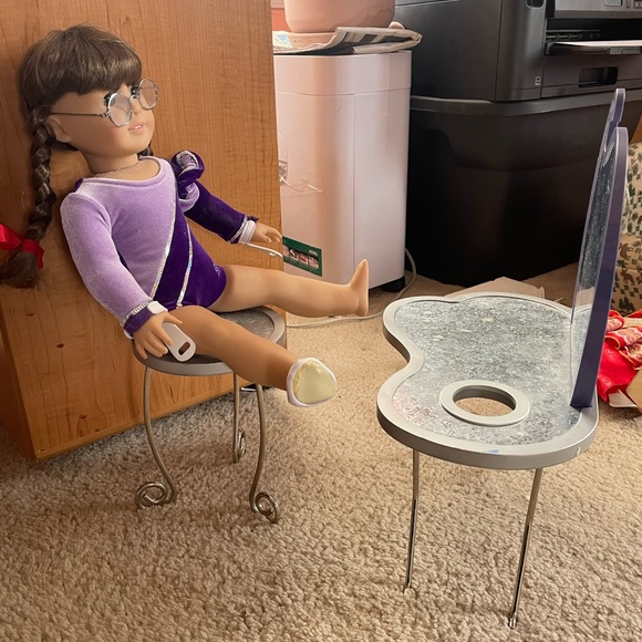 Battat | Toys | Battat Table With Mirror And Stool For An 8 Doll | Poshmark